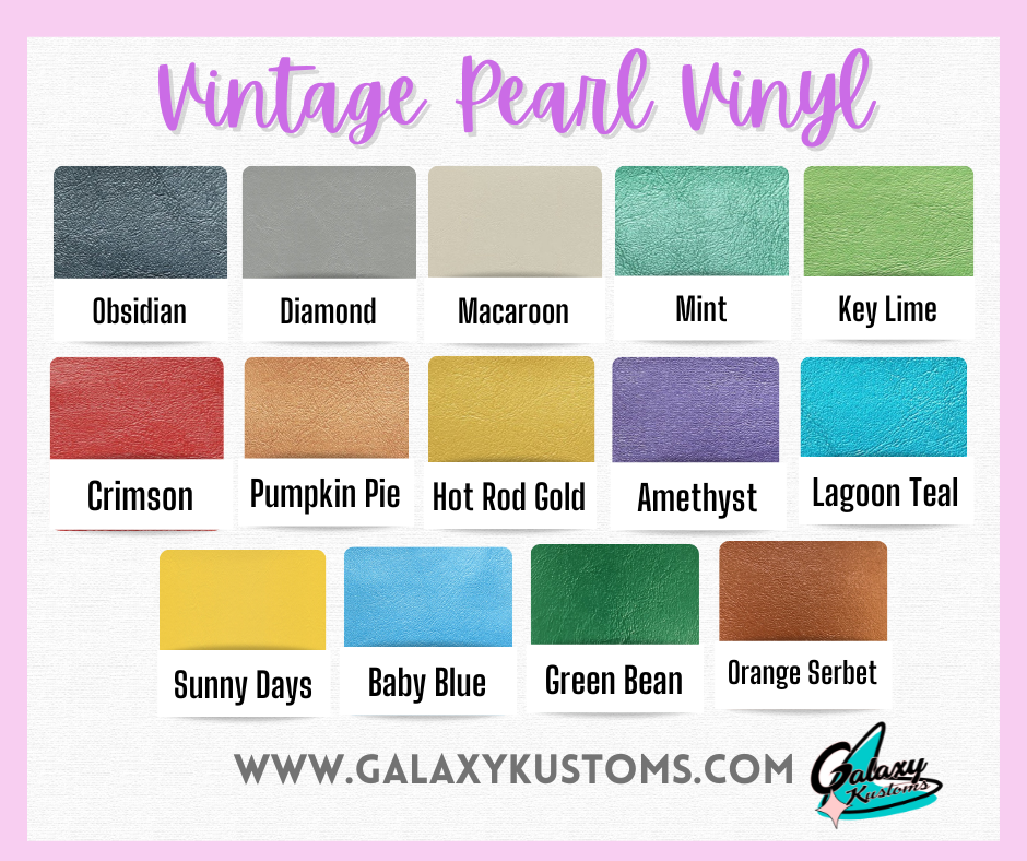 Vintage Pearl Vinyl - 1.0mm – Galaxy Kustoms